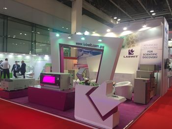 Labwit Scientific attends Arablab 2017 in Dubai.